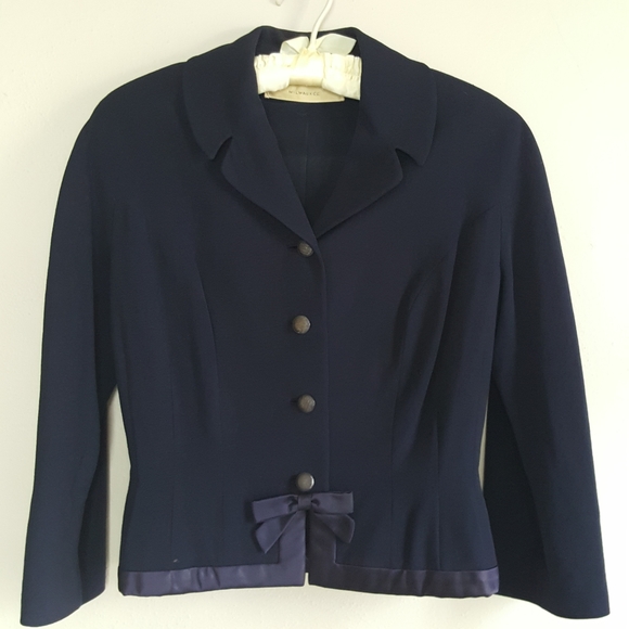 Bitker-Gerner | Skirts | Vintage 95s Rayon Navy Bitkergerner Milwaukee ...